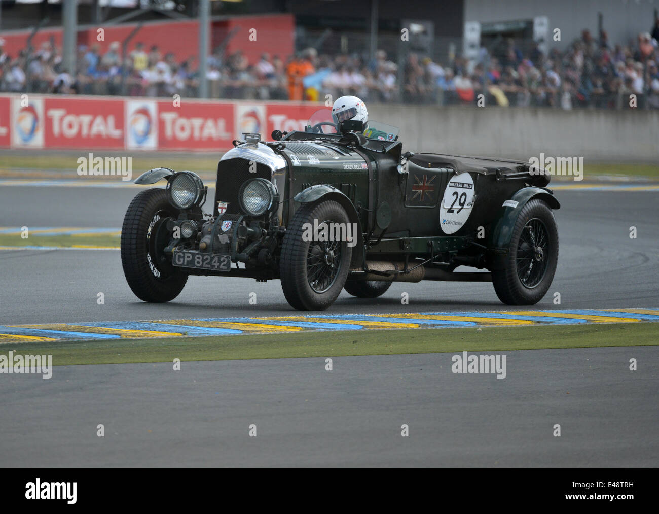 Le Mans, France, 5th June, 2014. Historic racing cars on track at the ...