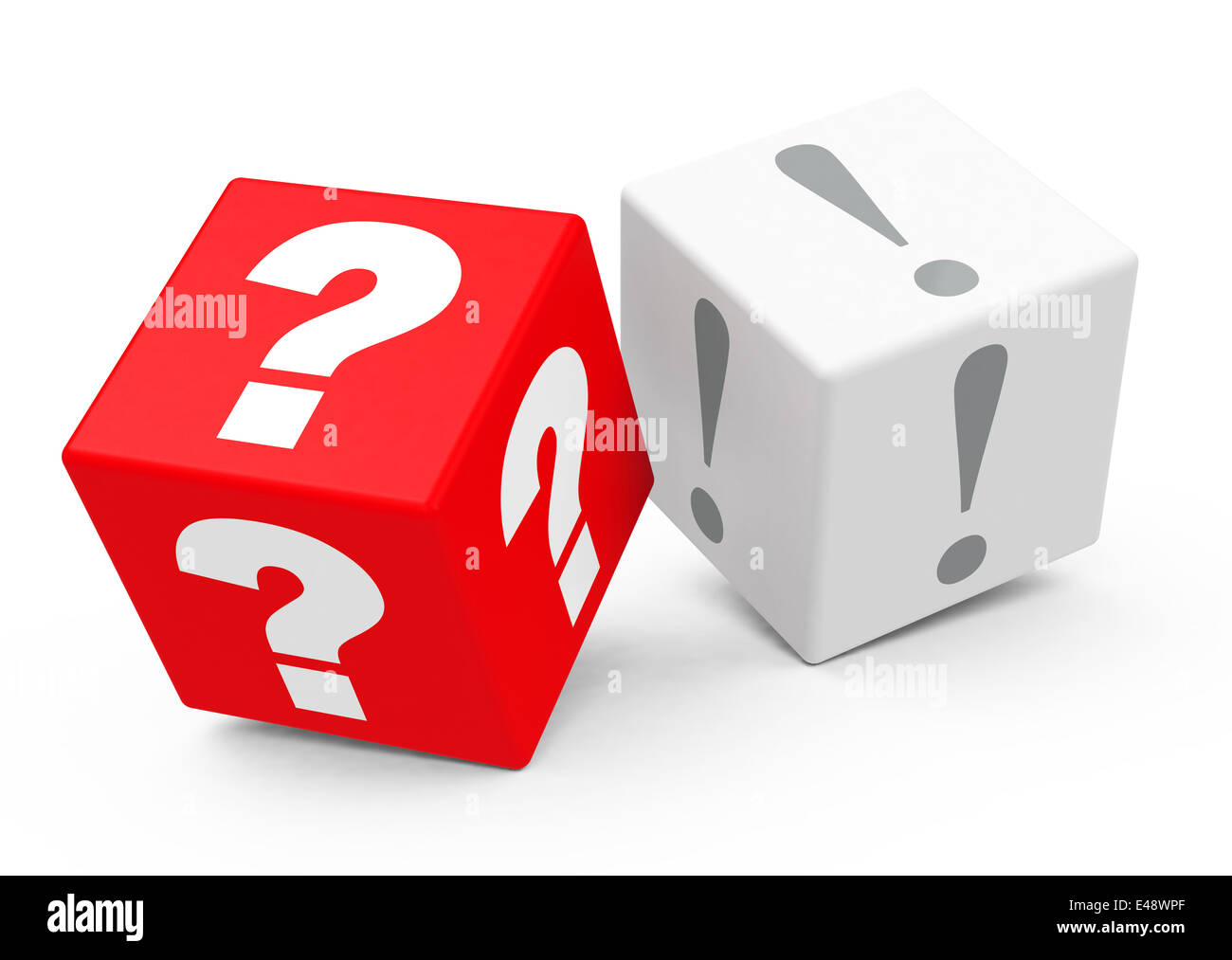 question and answer Stock Photo - Alamy