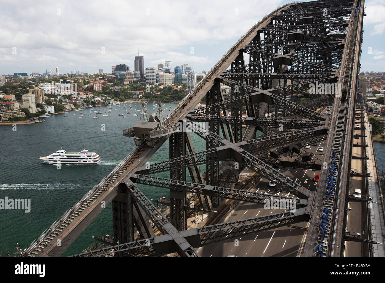 Sydney harbour bridge climbing hi-res stock photography and images - Alamy