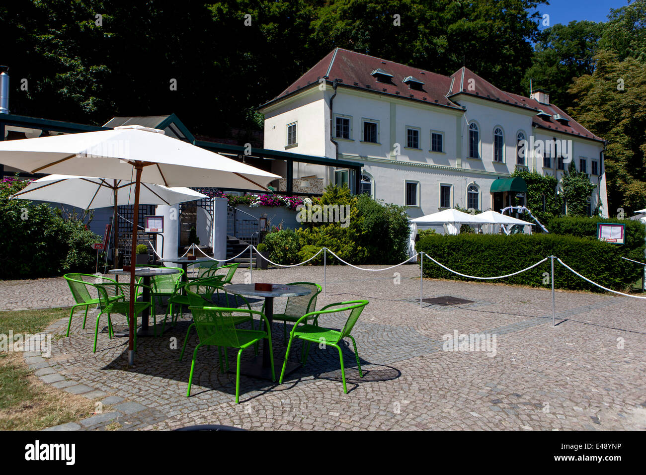 Restaurant Nebozízek , Prague, Czech Republic Stock Photo - Alamy