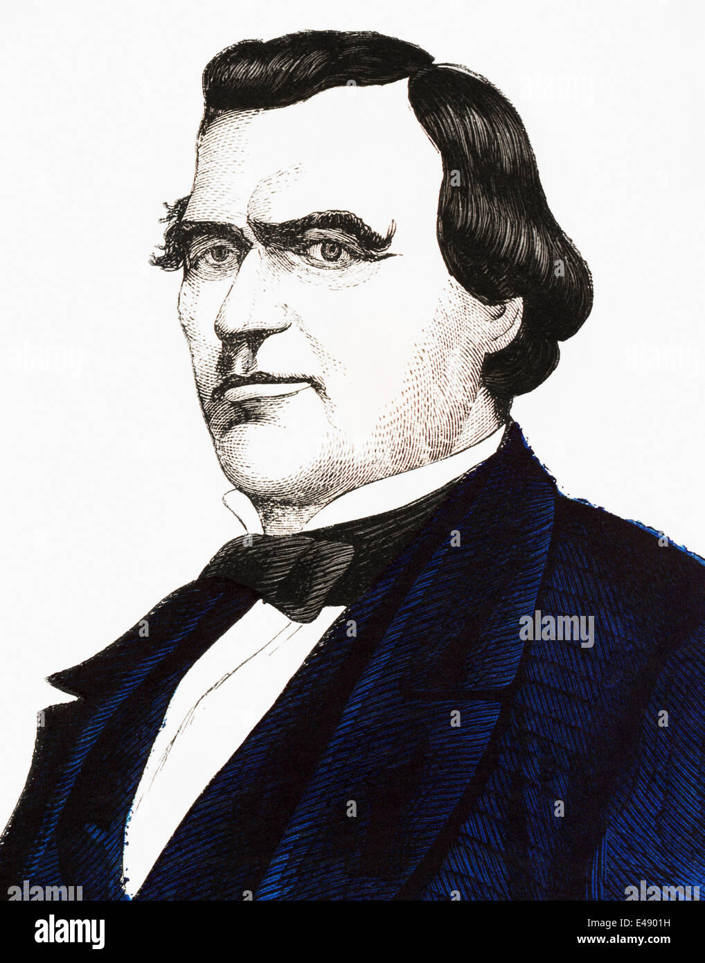 Vintage portrait of andrew johnson hi-res stock photography and images ...