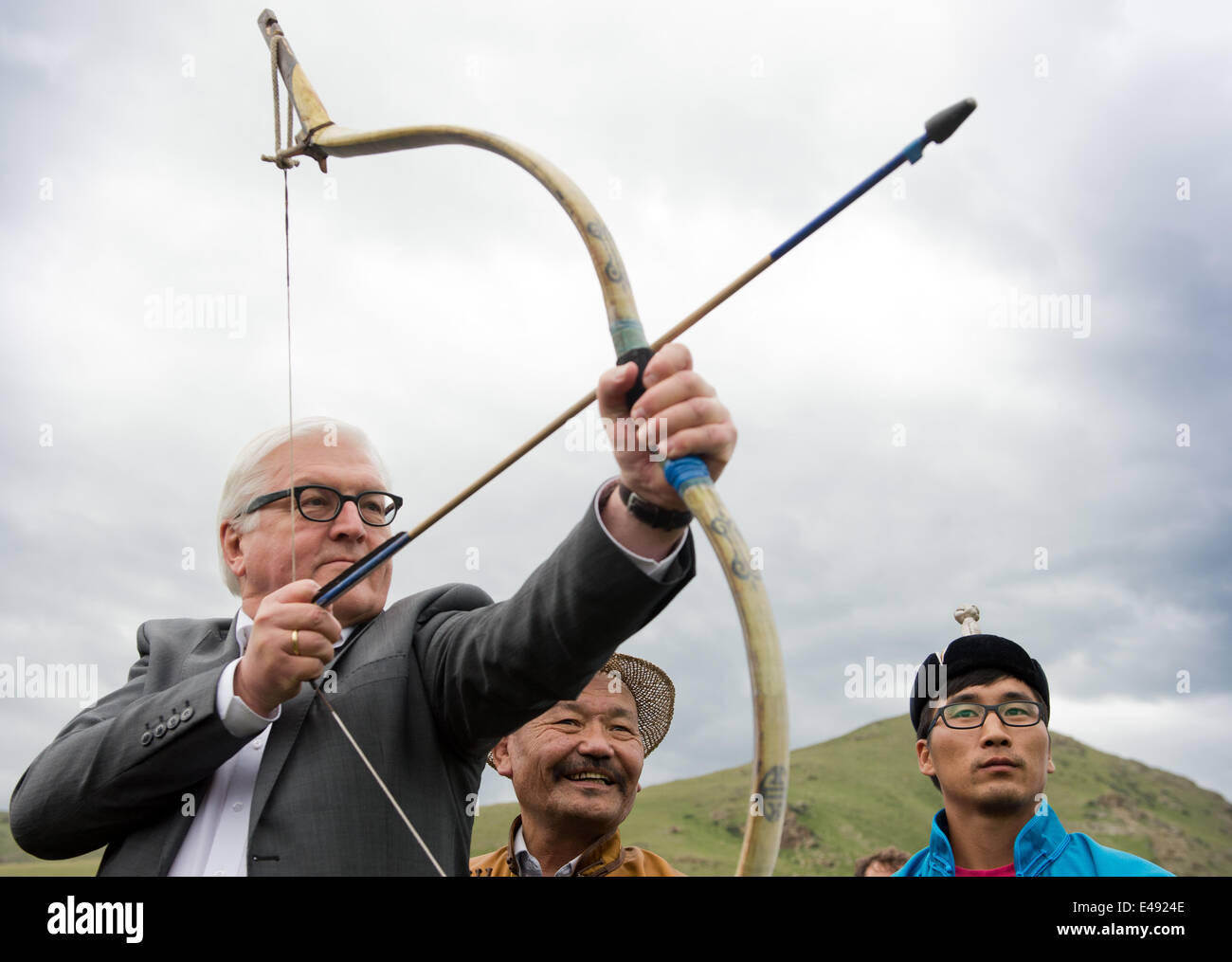 Ulan Bator, Mongolia. 06th July, 2014. German Foreign Minister Frank ...