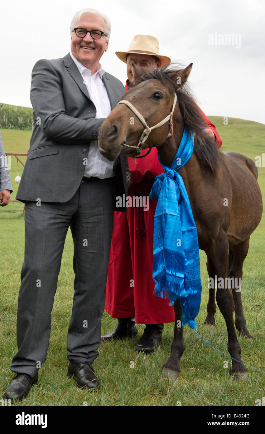Ulan Bator, Mongolia. 06th July, 2014. German Foreign Minister Frank ...