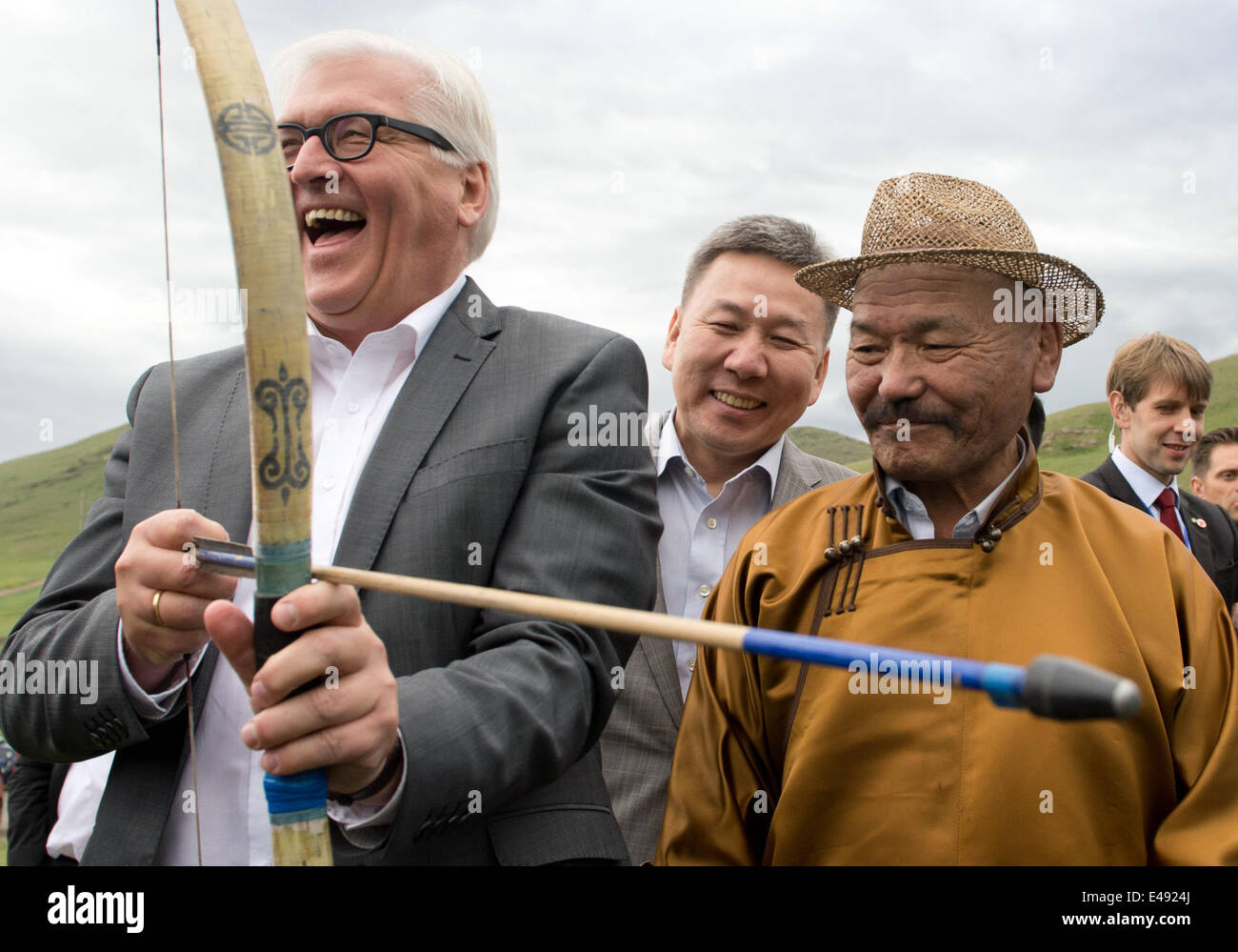 Ulan Bator, Mongolia. 06th July, 2014. German Foreign Minister Frank ...