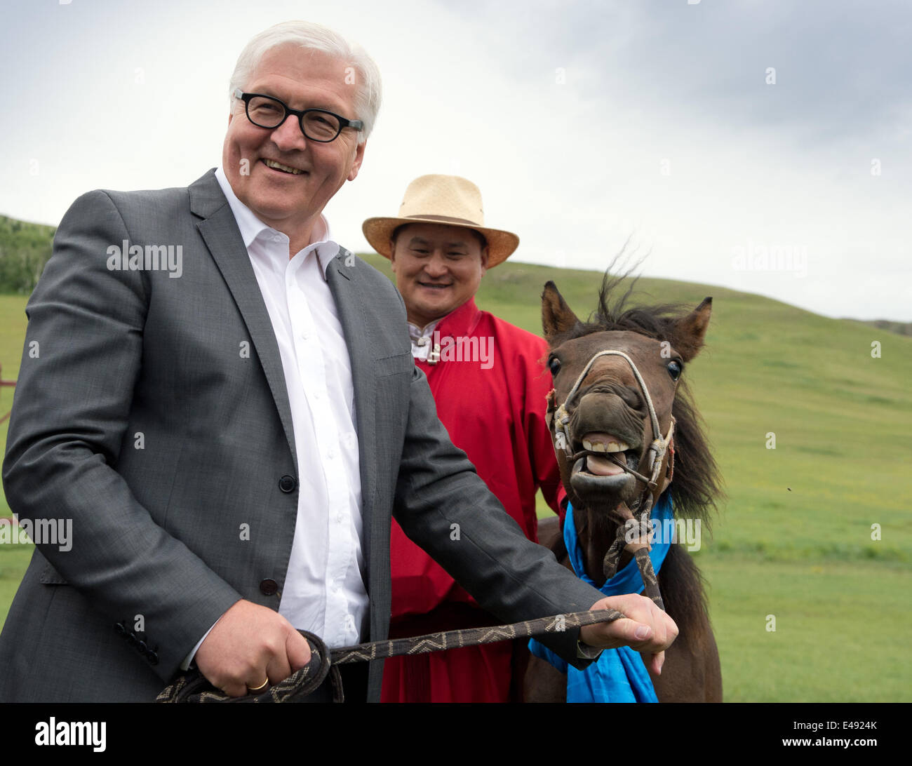 Ulan Bator, Mongolia. 06th July, 2014. German Foreign Minister Frank ...