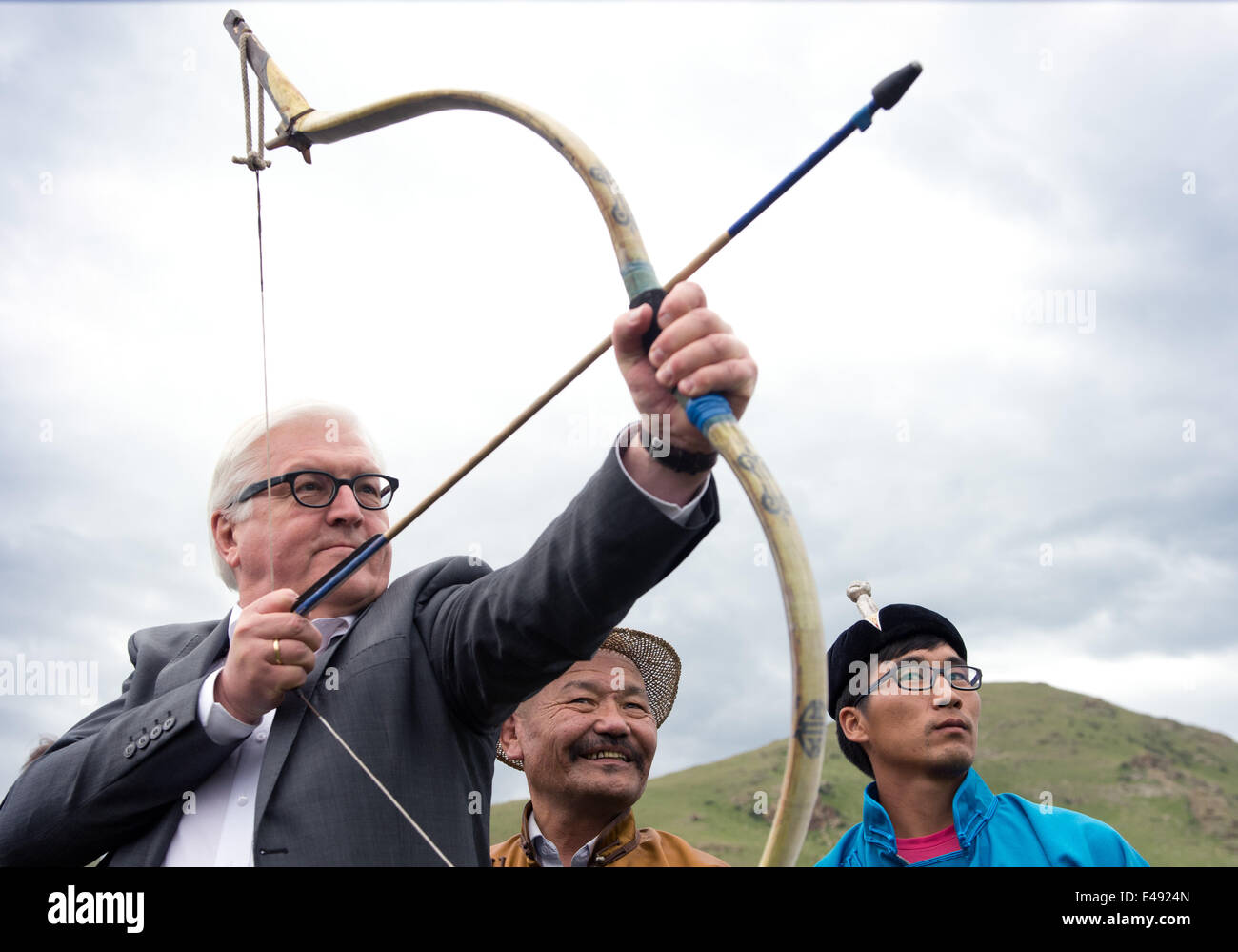 Ulan Bator, Mongolia. 06th July, 2014. German Foreign Minister Frank ...