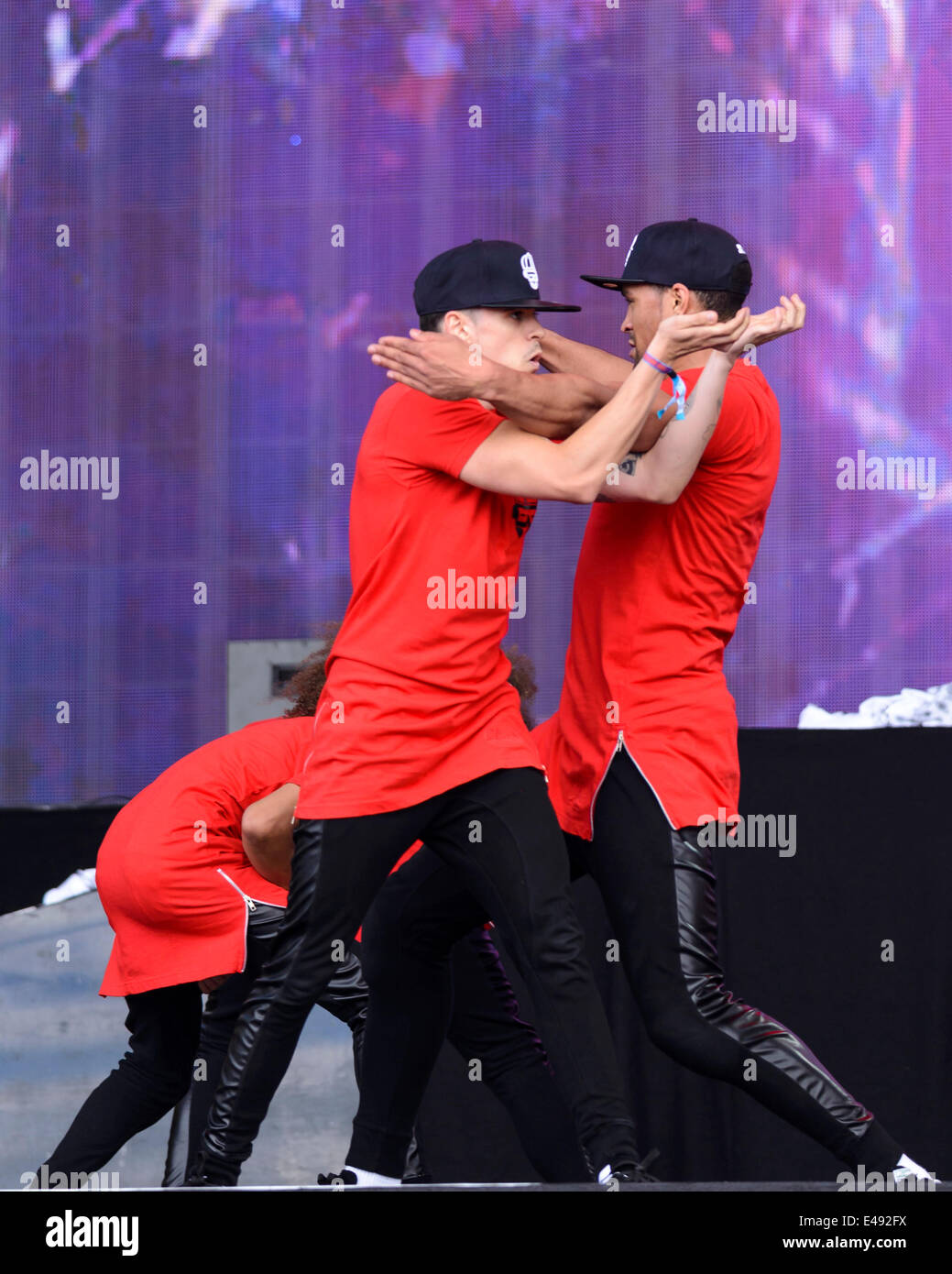 London, UK, 06/07/2014 : Diversity play British Summertime Hyde Park ...