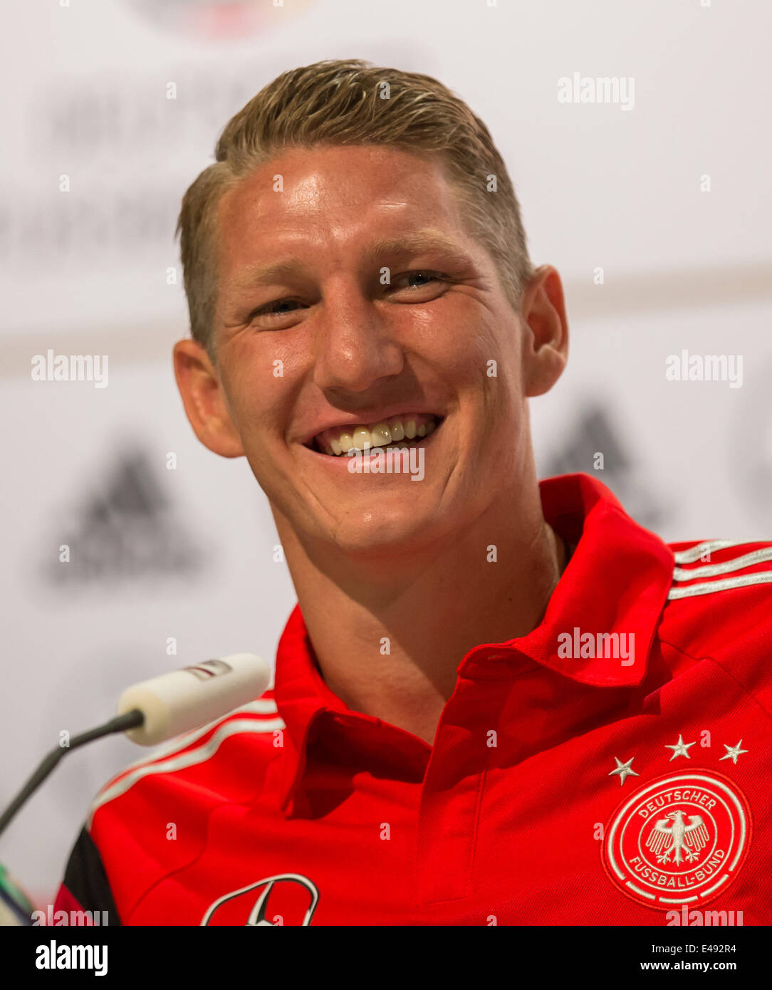 Santo Andre, Brazil. 6th July, 2014. Bastian Schweinsteiger during a ...