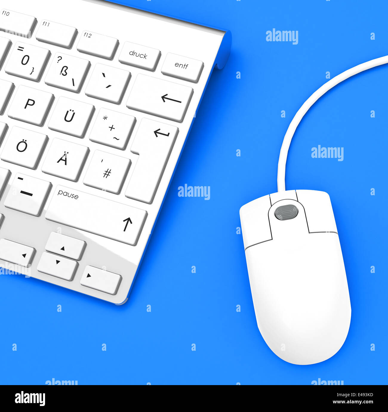 computer mouse and keyboard Stock Photo - Alamy