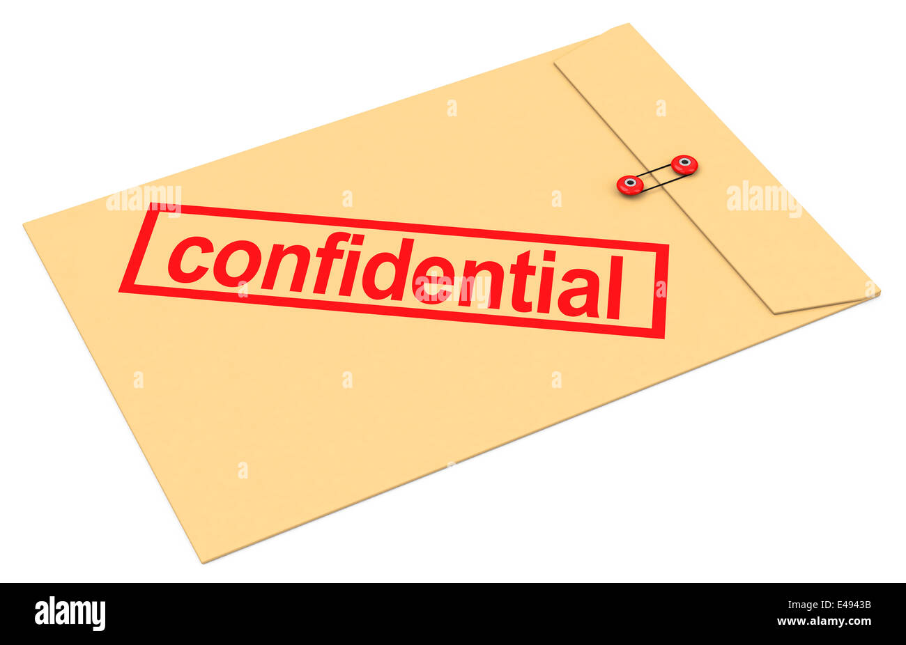 Confidential document Cut Out Stock Images & Pictures - Alamy