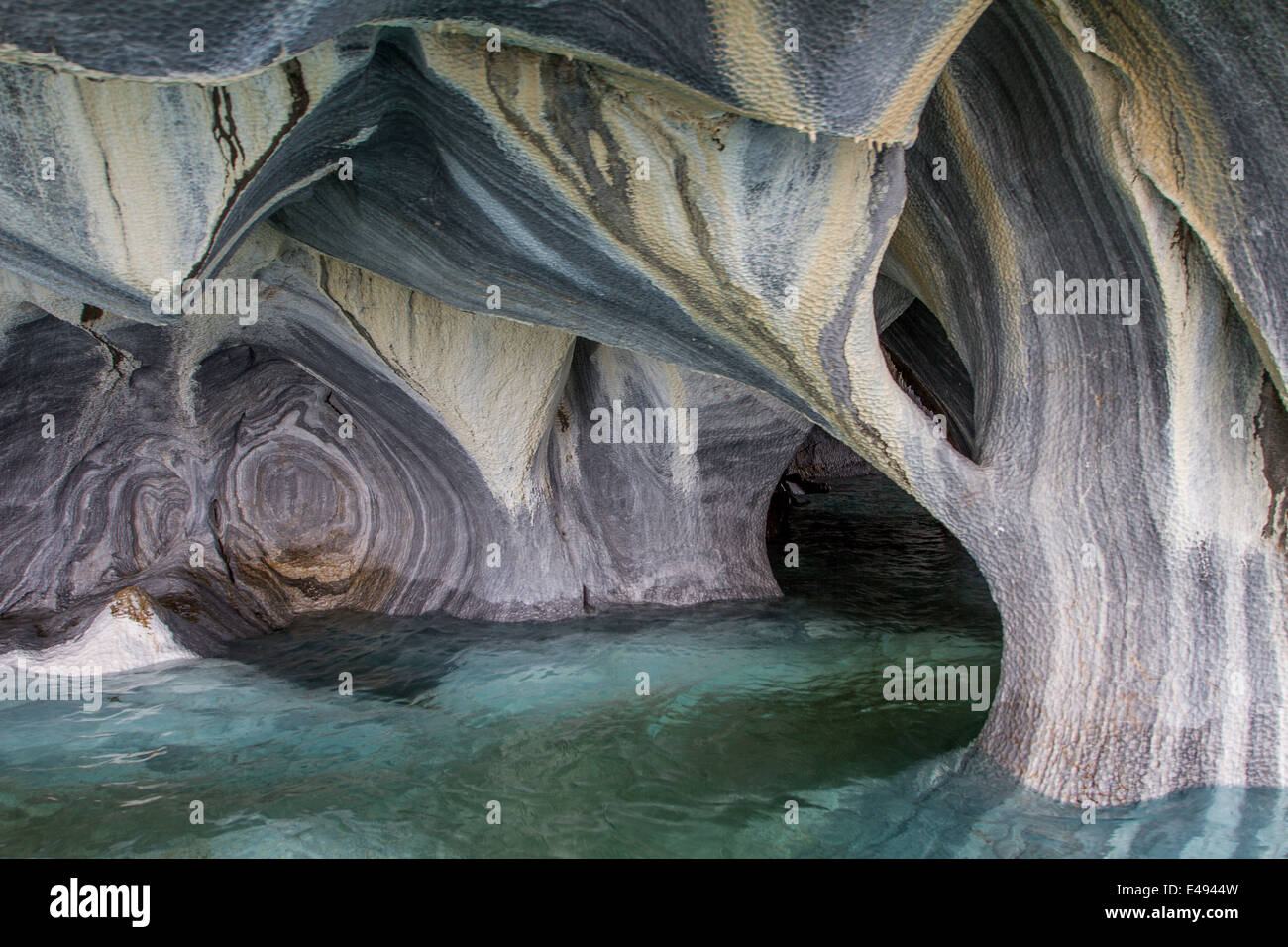 Marble caves general carrera lake hi-res stock photography and images ...