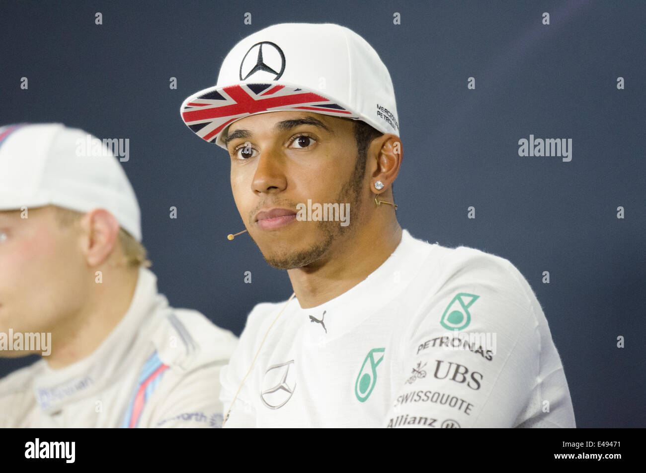 Lewis hamilton trophy 2014 hi-res stock photography and images - Alamy