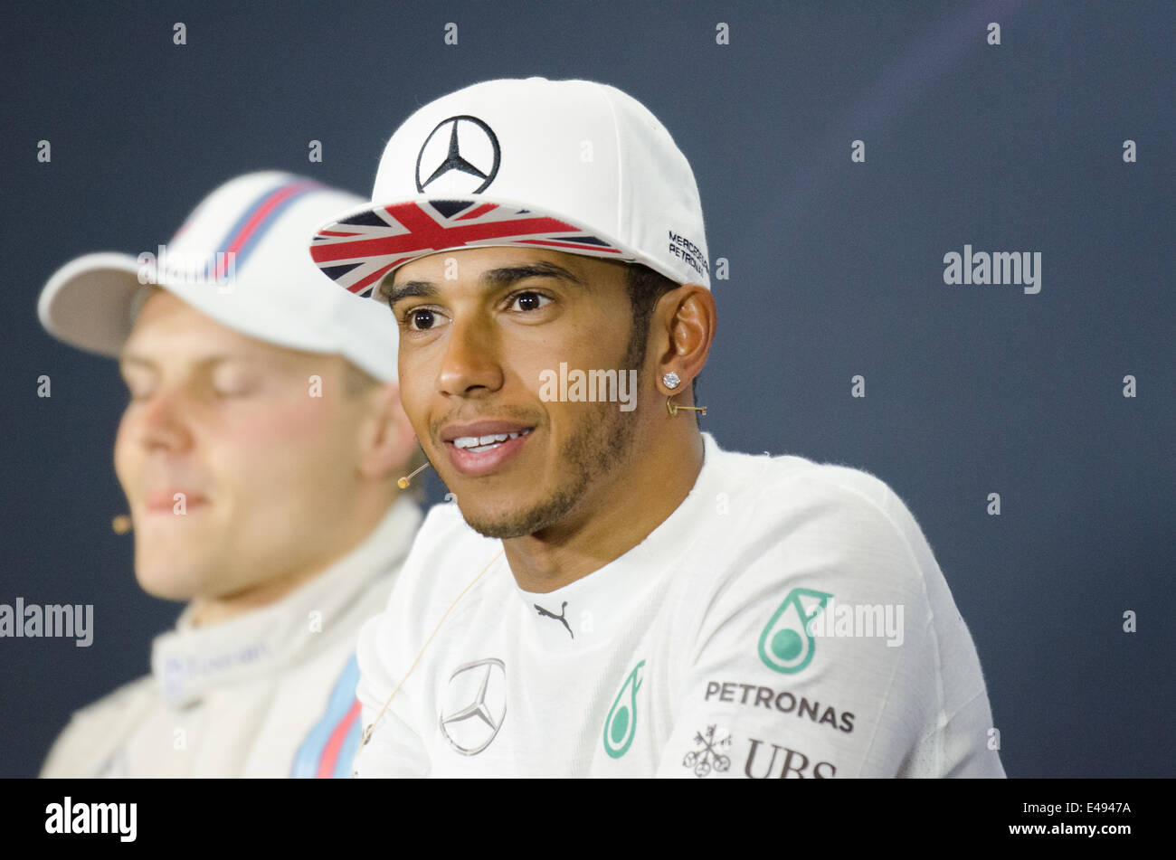 Lewis hamilton trophy 2014 hi-res stock photography and images - Alamy