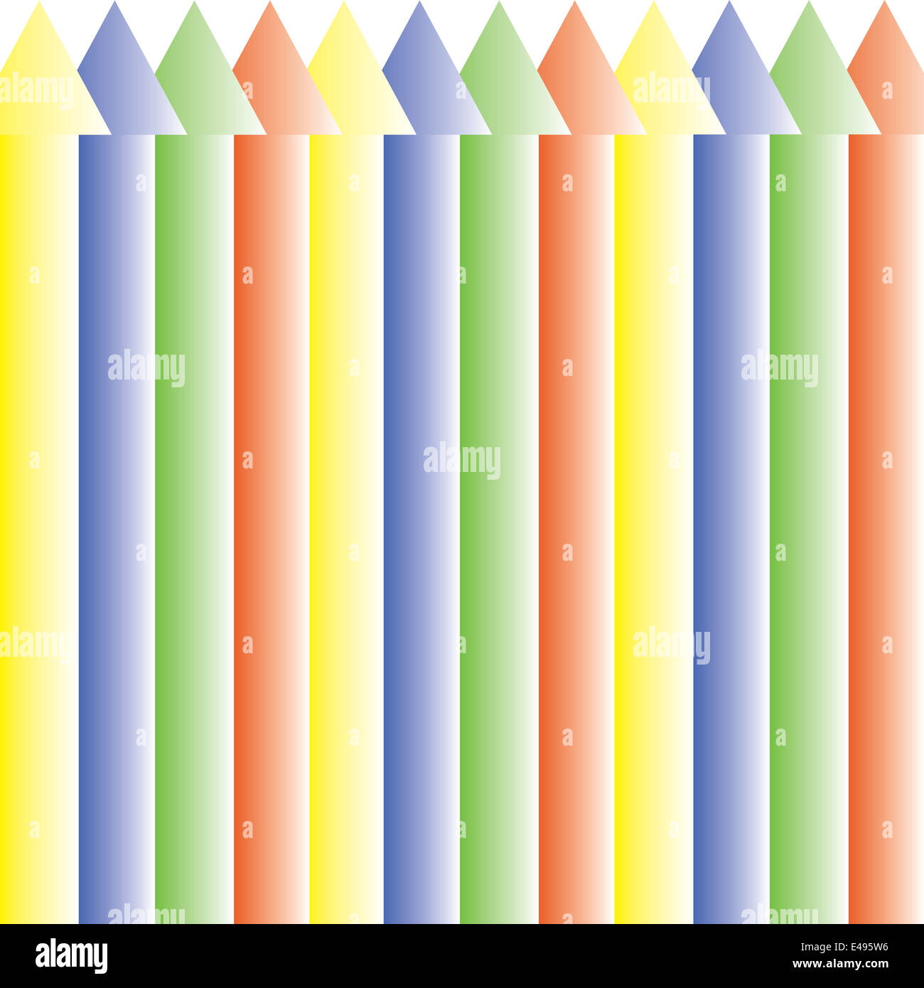 The Vector of Colorful Arrow Direct Forward Up Stock Photo - Alamy