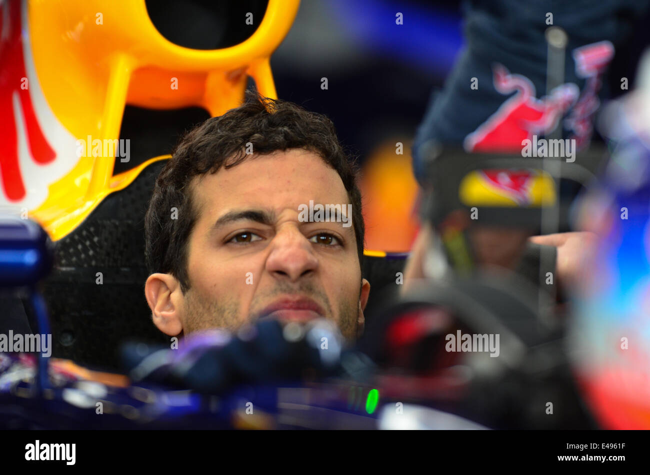 Red bull f1 racing car hi-res stock photography and images - Alamy