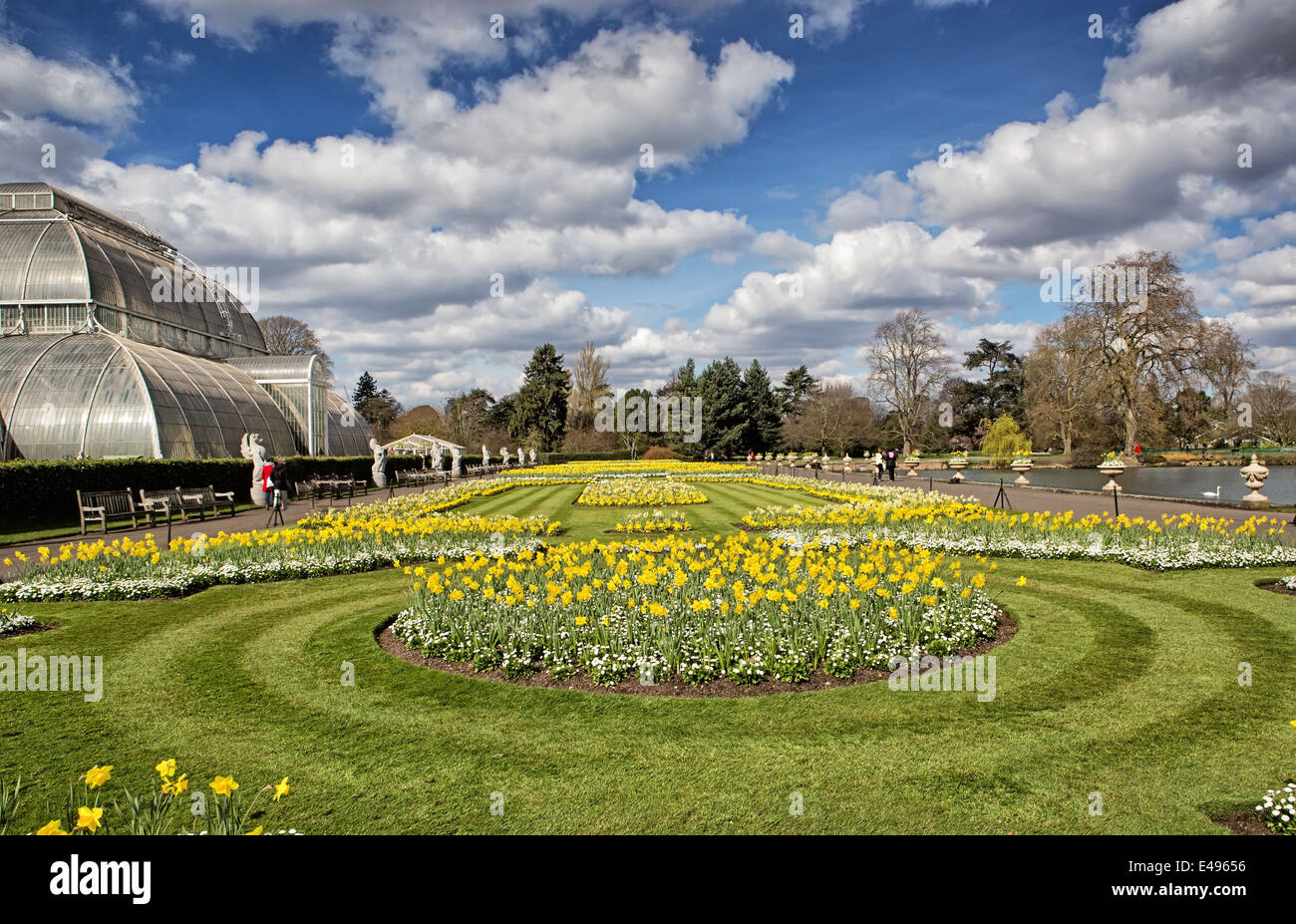 The Royal Botanic Gardens, Kew in London Stock Photo - Alamy