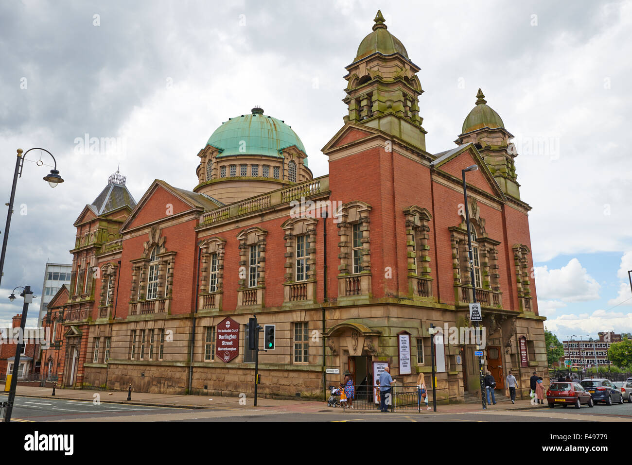 Methodist Church Darlington Street Wolverhampton West Midlands UK Stock ...
