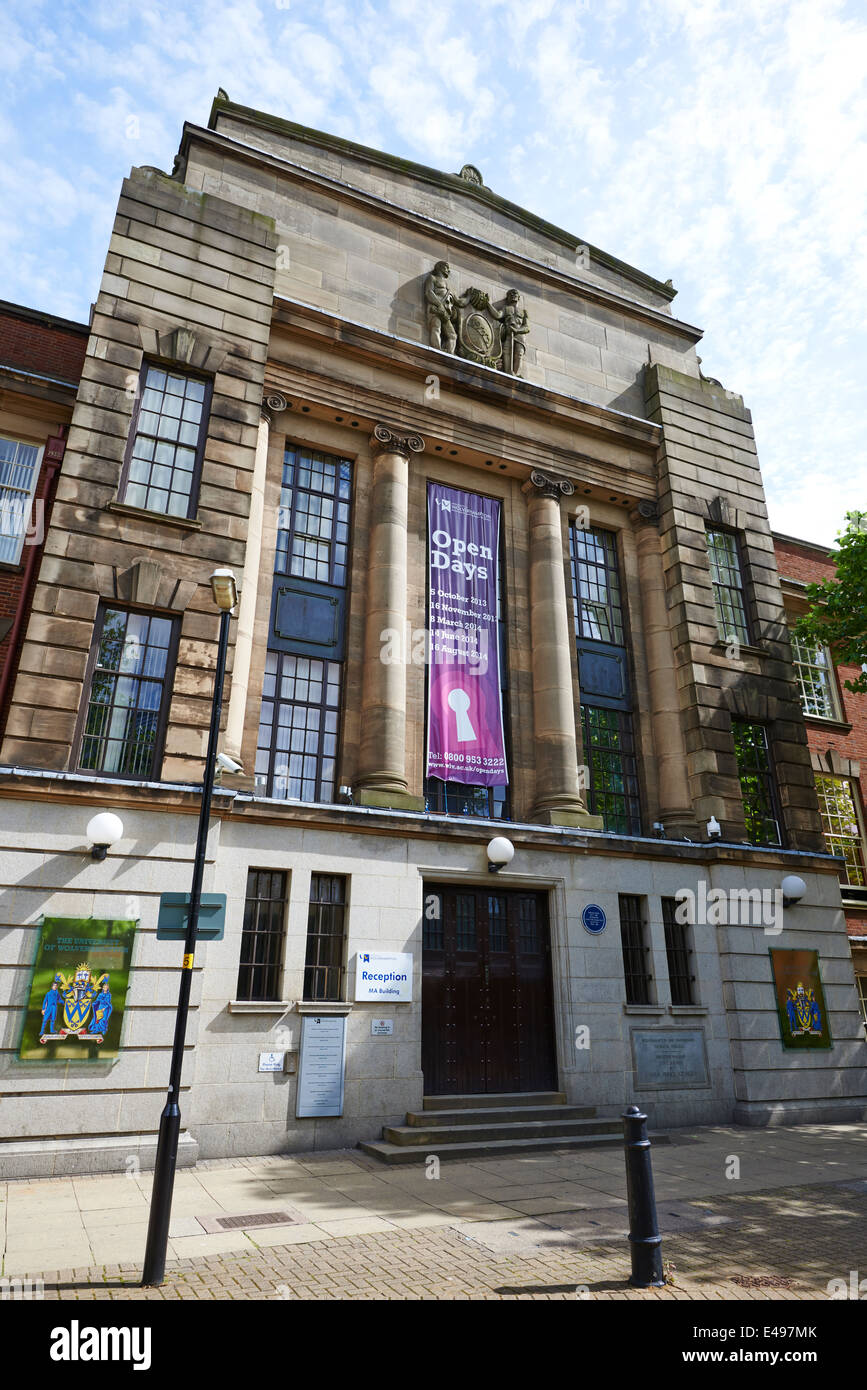 The MA Building Part Of The University Wulfruna Street Wolverhampton ...