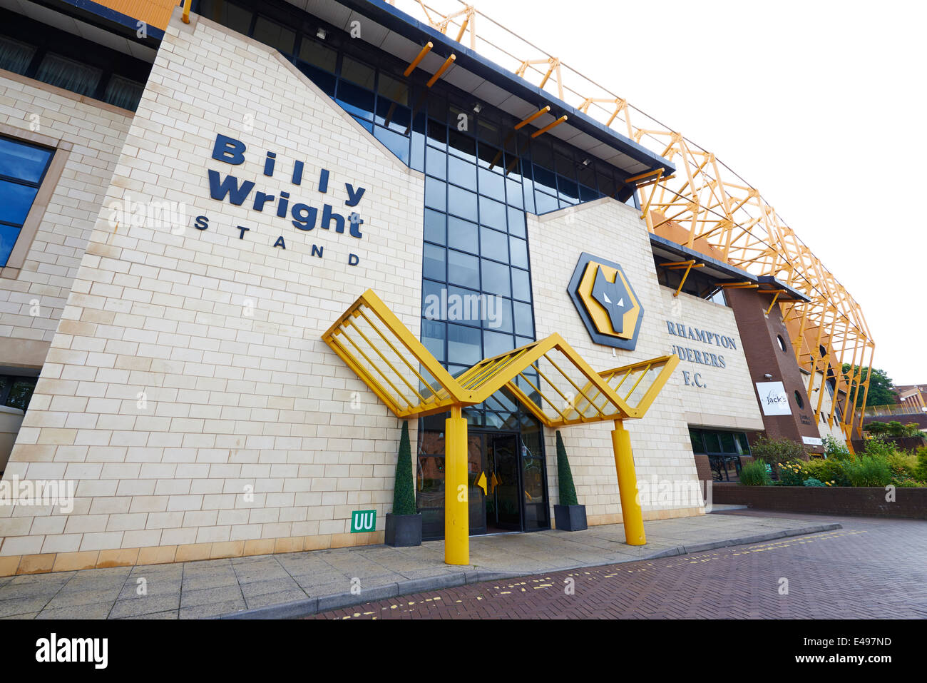 Molineux Stadium Waterloo Road Wolverhampton West Midlands UK Stock ...