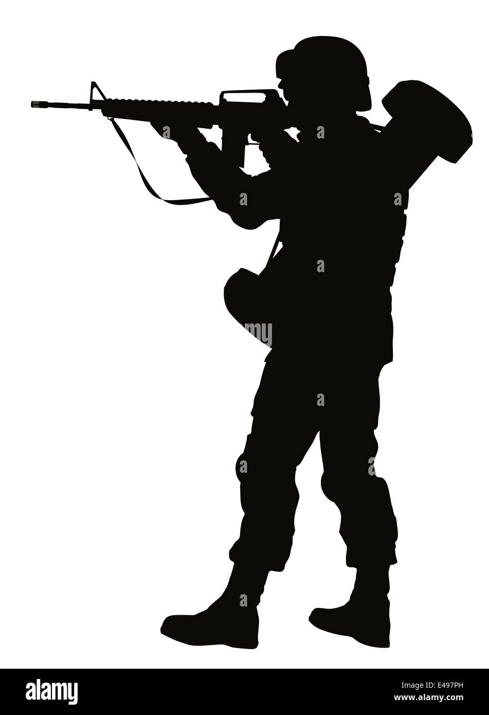 Afghanistan soldier Cut Out Stock Images & Pictures - Alamy