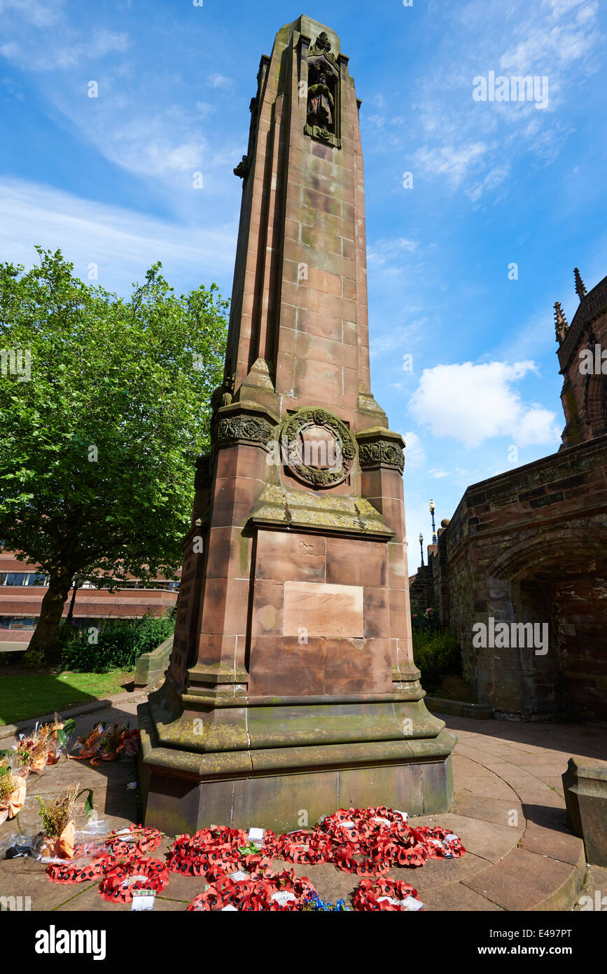 War Memorial Next To St Peters Collegiate Church Wolverhampton West ...