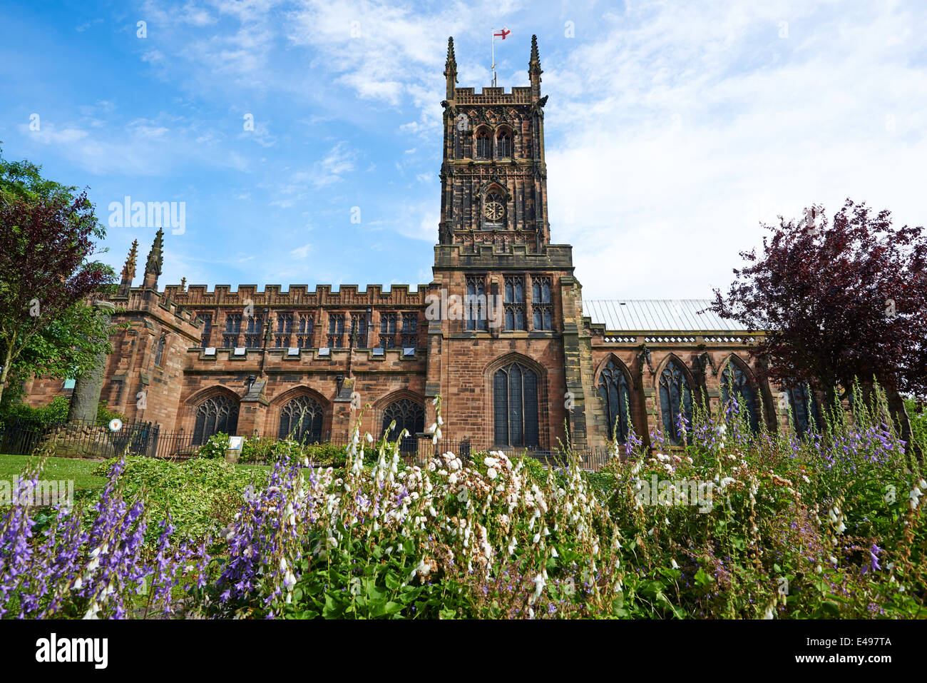 St peters church gardens wolverhampton hi-res stock photography and ...