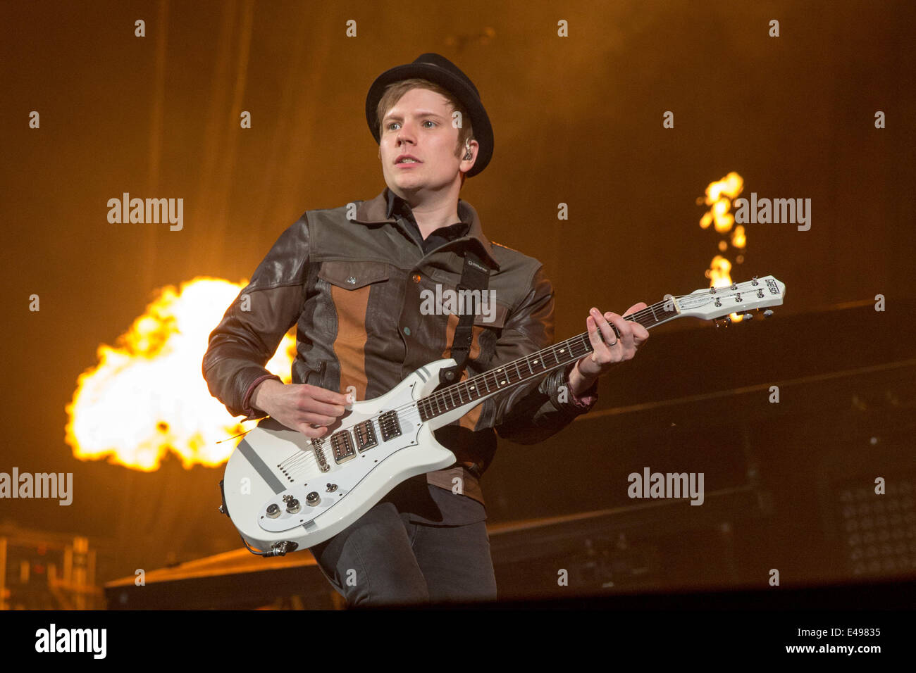 Patrick stump 2014 hi-res stock photography and images - Alamy