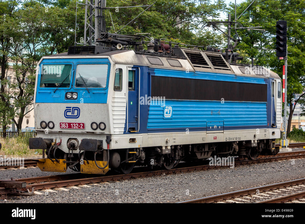 Locomotive Czech Republic Stock Photo - Alamy