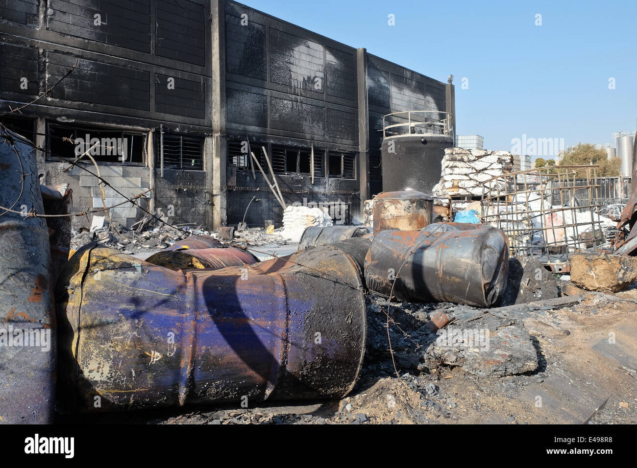 Gaza industrial zone hi-res stock photography and images - Alamy