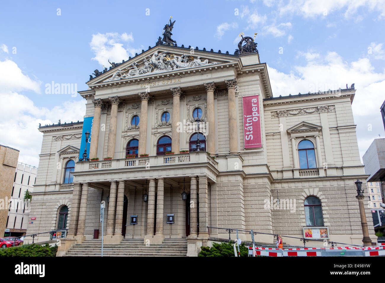 The Prague State Opera House Czech Republic Stock Photo - Alamy