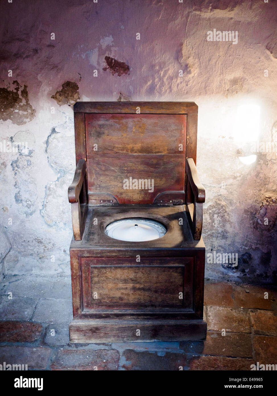 Toilet in Santa Catalina Monastery - Arequipa, Peru Stock Photo - Alamy