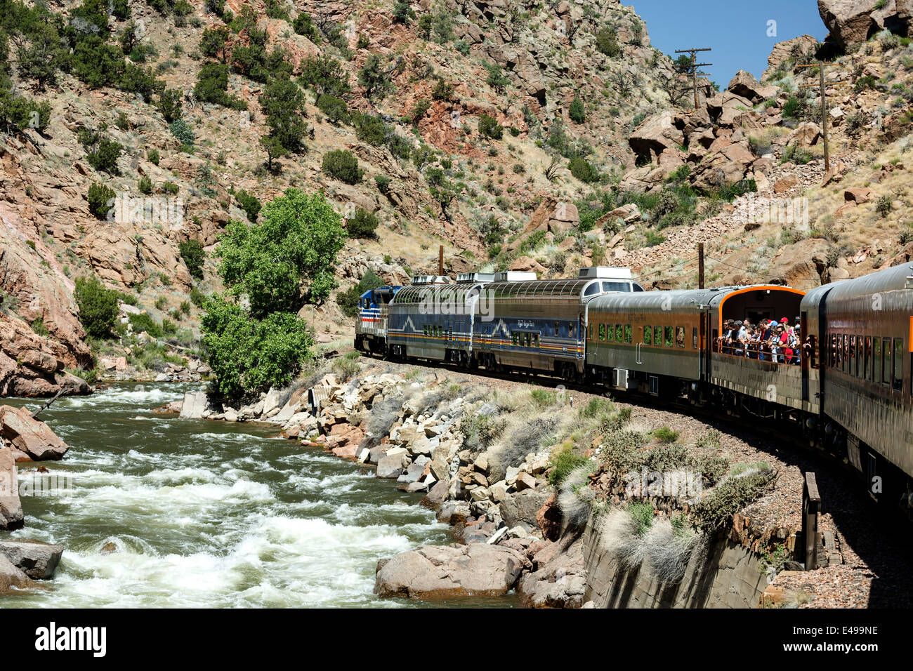 Royal gorge train hi-res stock photography and images - Alamy