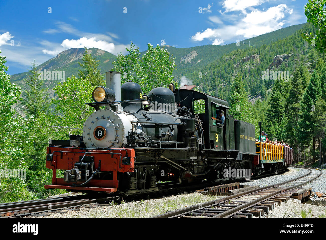 Historic Georgetown Loop Railroad, Georgetown, Colorado USA Stock Photo - Alamy