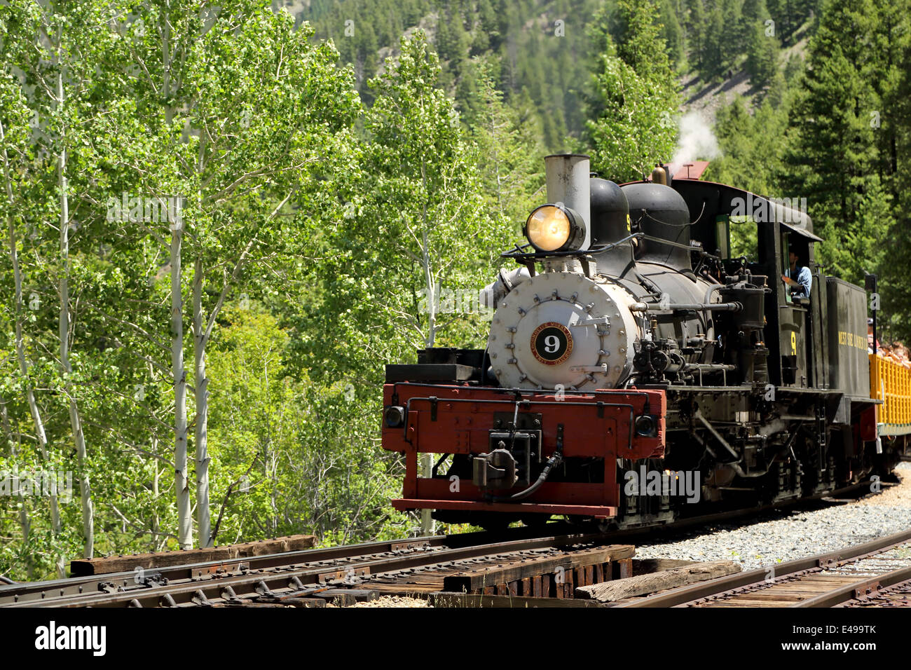 Historic Georgetown Loop Railroad, Georgetown, Colorado USA Stock Photo ...