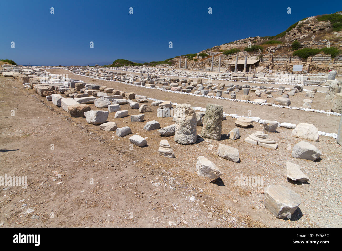 Ruins of Knidos, Datca, Turkey Stock Photo - Alamy