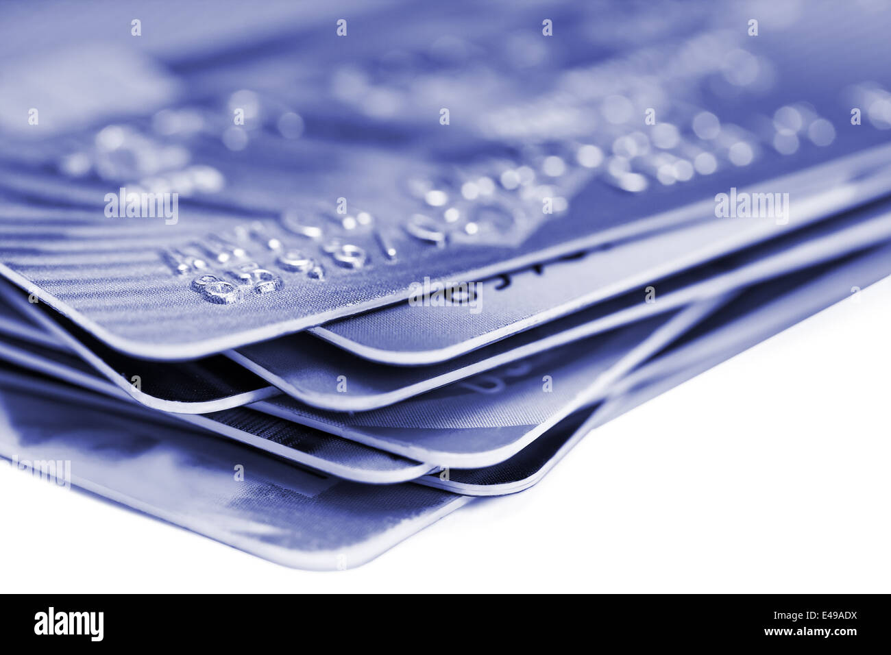 Stack of credit cards Stock Photo - Alamy