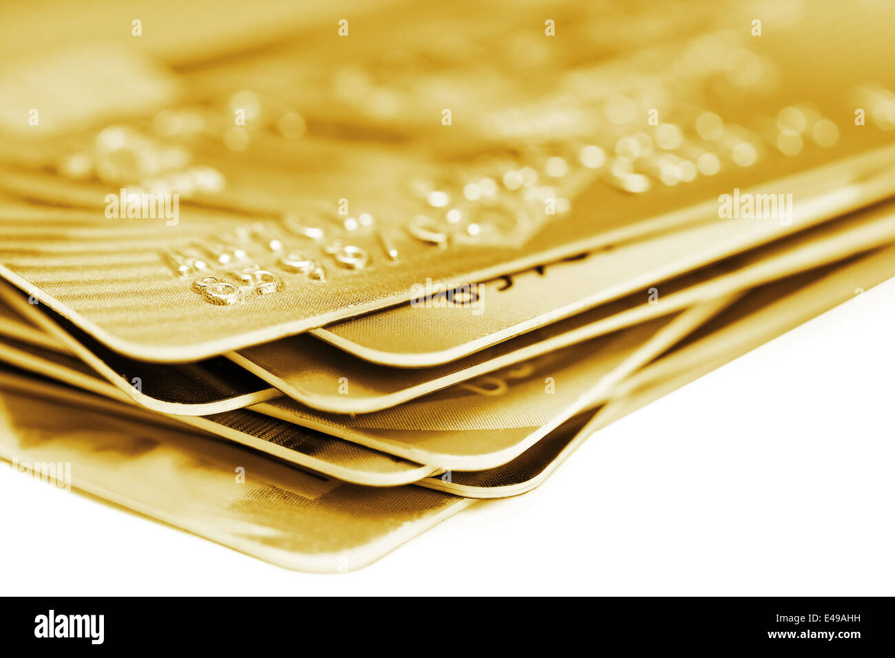 Stack of credit cards Stock Photo - Alamy
