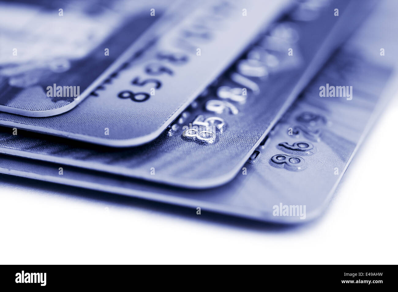 Stack of credit cards Stock Photo - Alamy