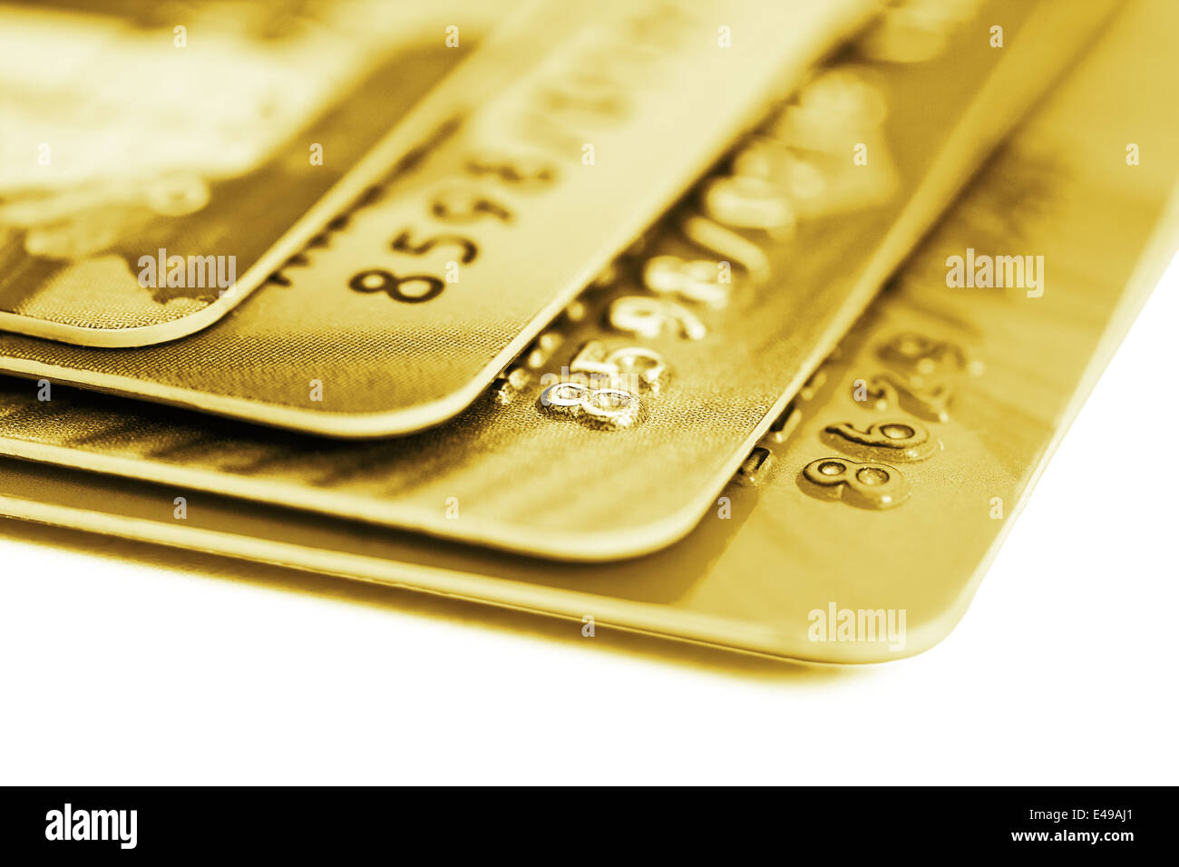 Stack of credit cards Stock Photo - Alamy