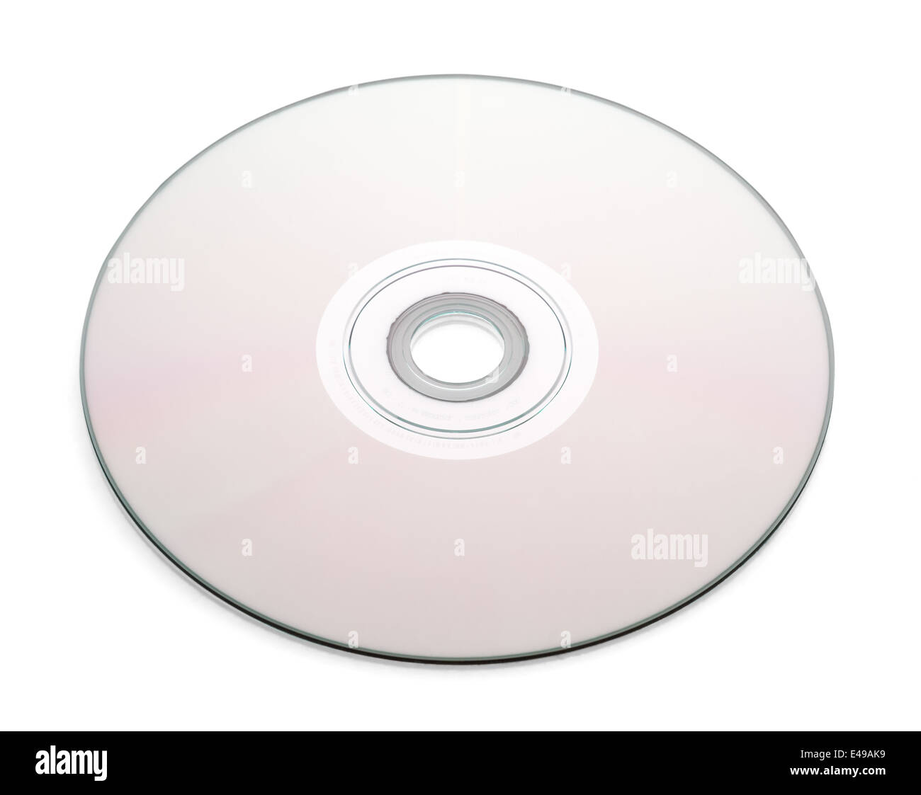 cd disc on white background, close-up, isolated Stock Photo - Alamy