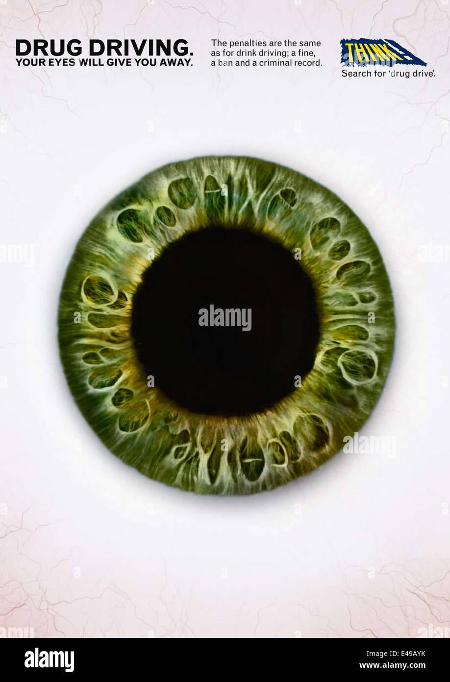 "Drug Driving. Your eyes will give you away. THINK!" Campaign launched ...