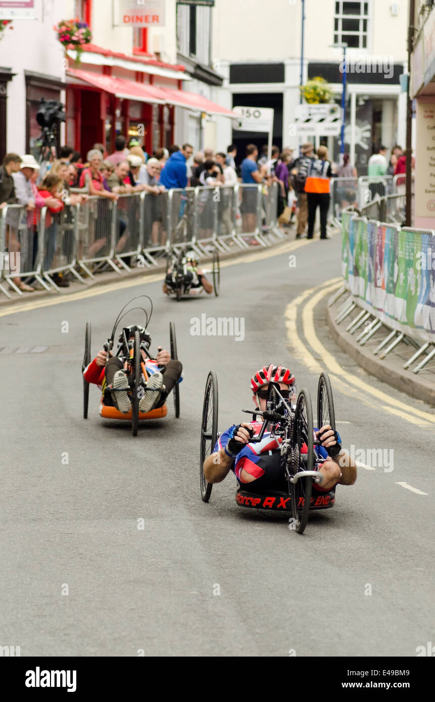 Hand Cycling race, part of the Festival of Cycling, British Cycling ...