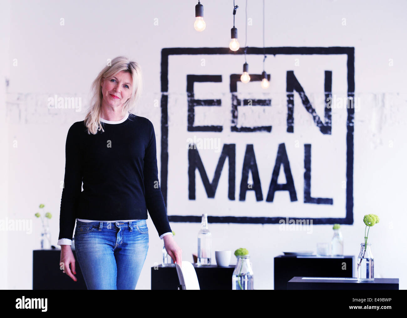 Marina van Goor founder and creator of the EENMAAL the first one-person ...