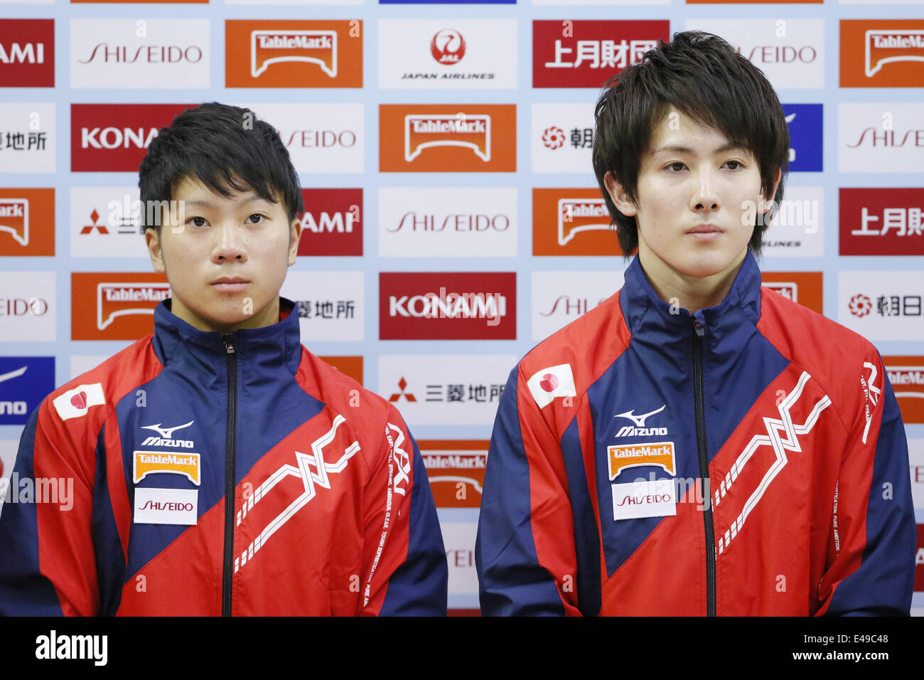 (L-R) Shogo Nonomura, Ryohei Kato (JPN), JULY 6, 2014 - Artistic ...