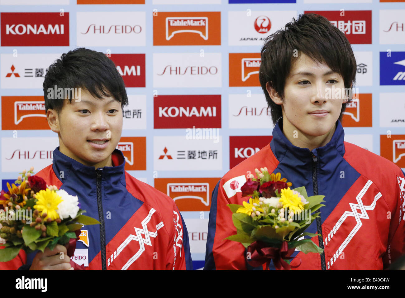 (L-R) Shogo Nonomura, Ryohei Kato (JPN), JULY 6, 2014 - Artistic ...