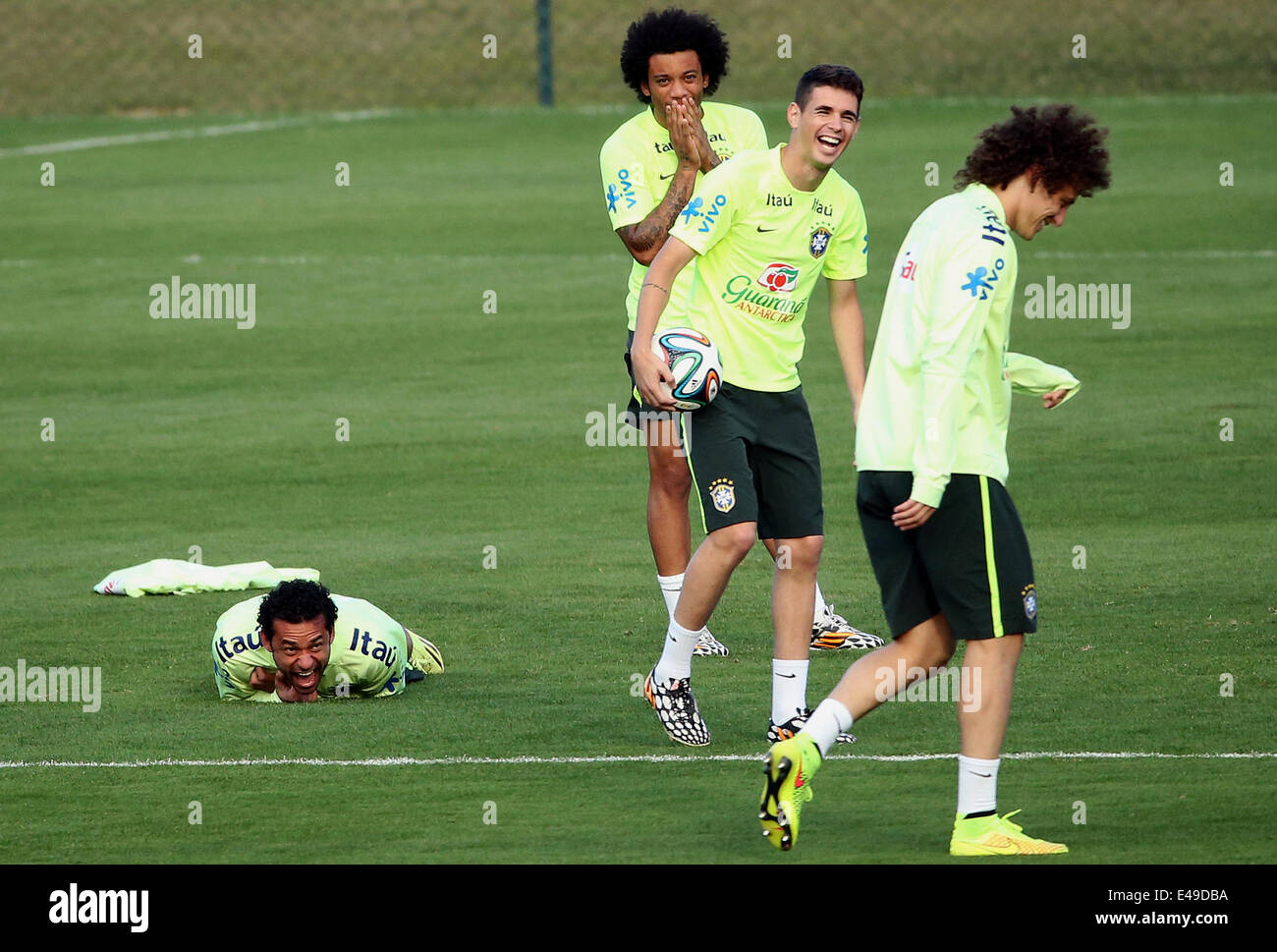 2014 brazilian world cup team hi-res stock photography and images - Alamy