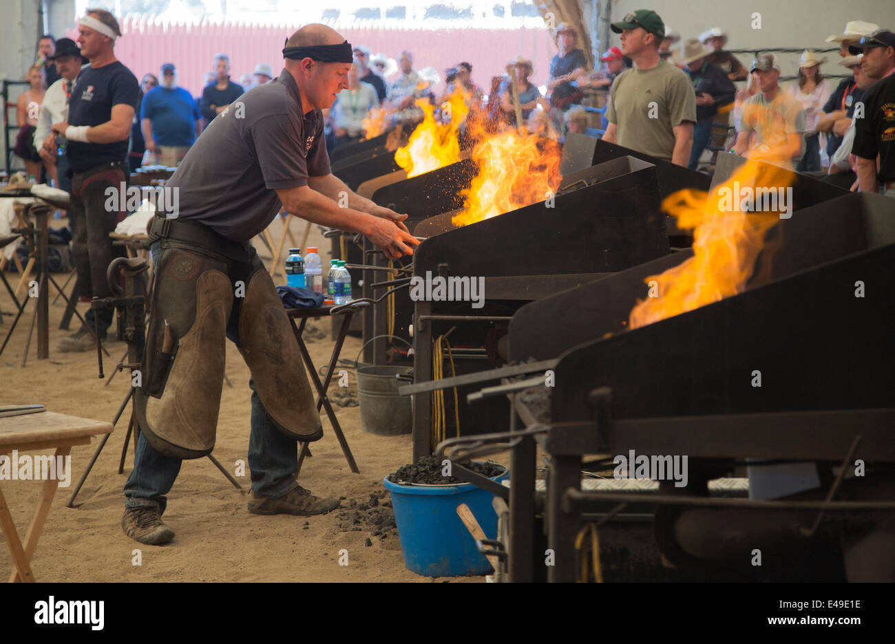 Blacksmithing competition calgary hi-res stock photography and images ...