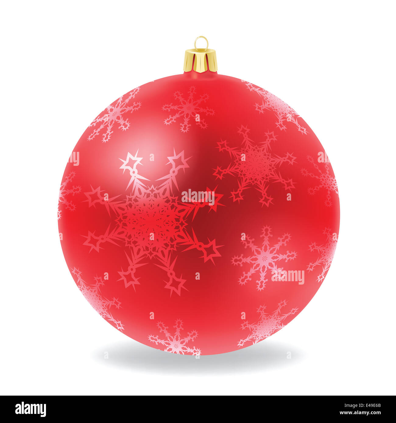 Christmas ball Cut Out Stock Images & Pictures - Alamy