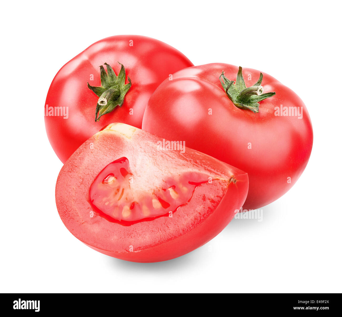 Tomato vegetables pile isolated on white background cutout Stock Photo ...