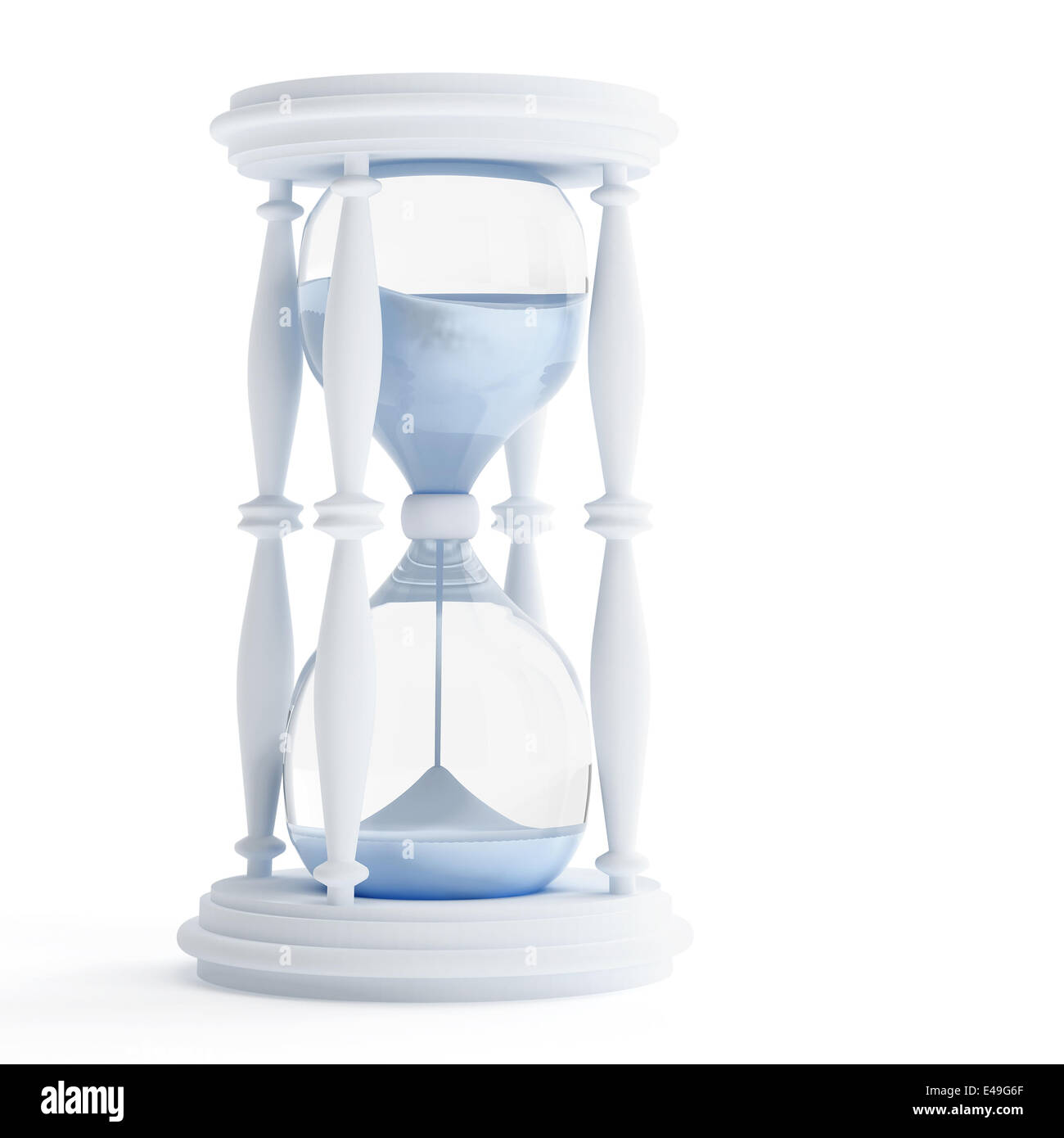 Sand glass counts time hi-res stock photography and images - Alamy